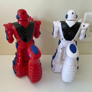 Toymax | Toys | Vintage Laser Challenge 2 Light Warriors Battle Robots ...